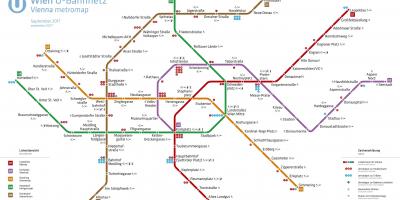 Viena hartă - Hărți Viena (Austria)