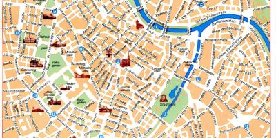 Viena hartă - Hărți Viena (Austria)