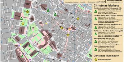 Viena hartă - Hărți Viena (Austria)